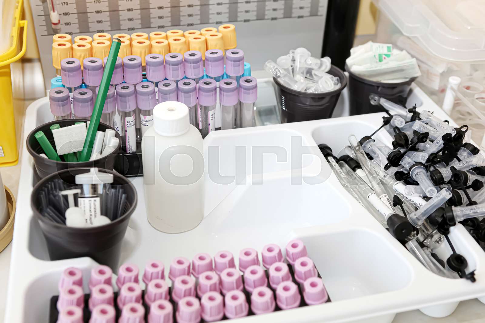 Patient personal health care research centre. Modern hospital ...
