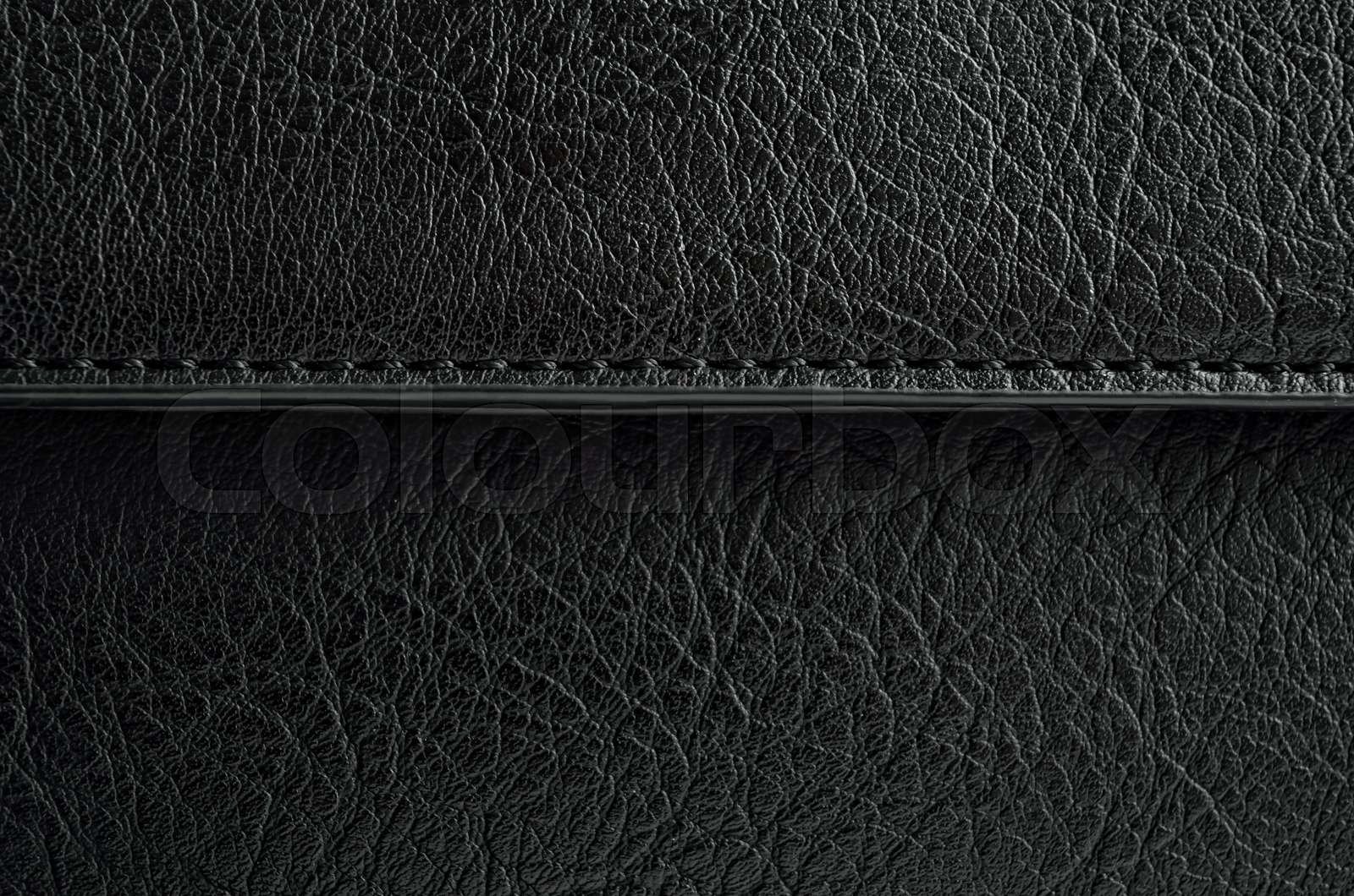 Rough texture of black animal skin, closeup | Stock image | Colourbox