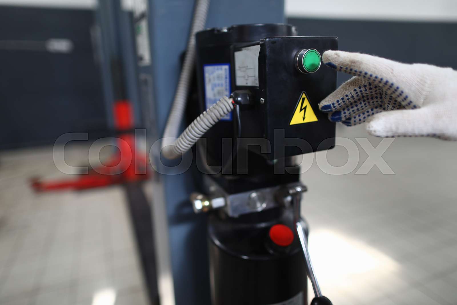 Remote control machine equipment | Stock image | Colourbox