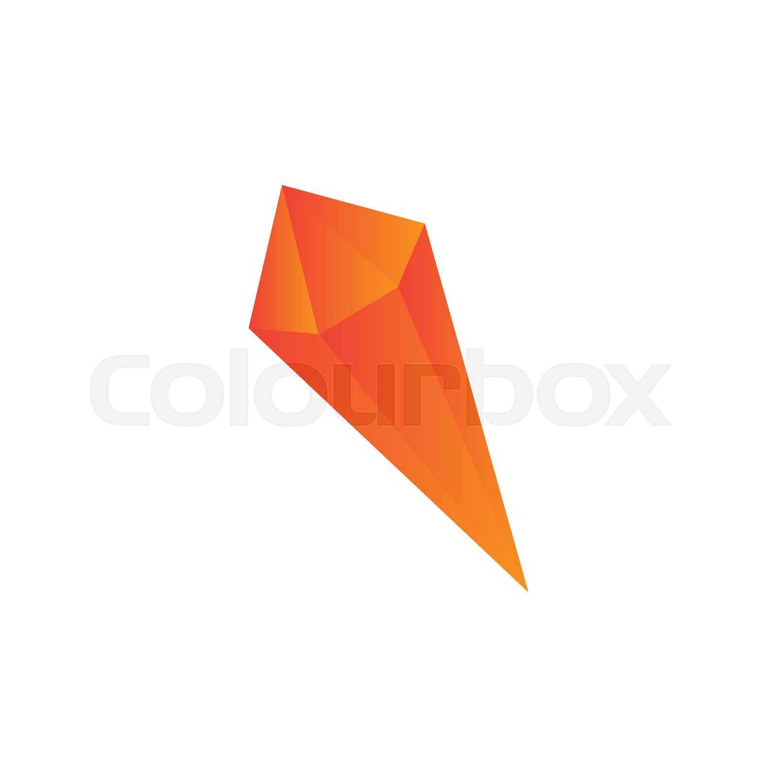 diamond graphic design template vector isolated | Stock vector | Colourbox