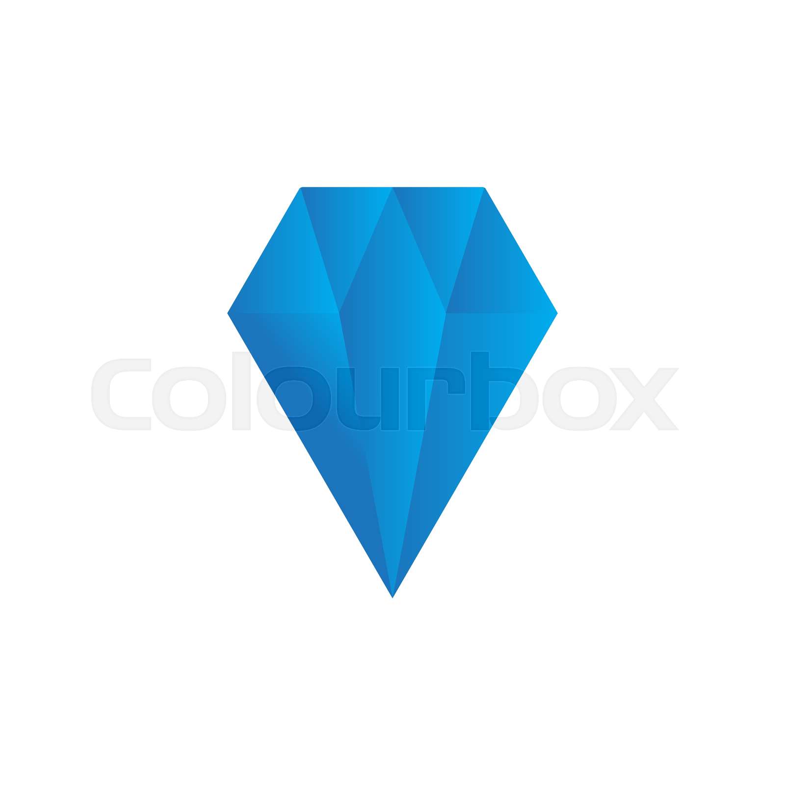 diamond graphic design template vector isolated | Stock vector | Colourbox