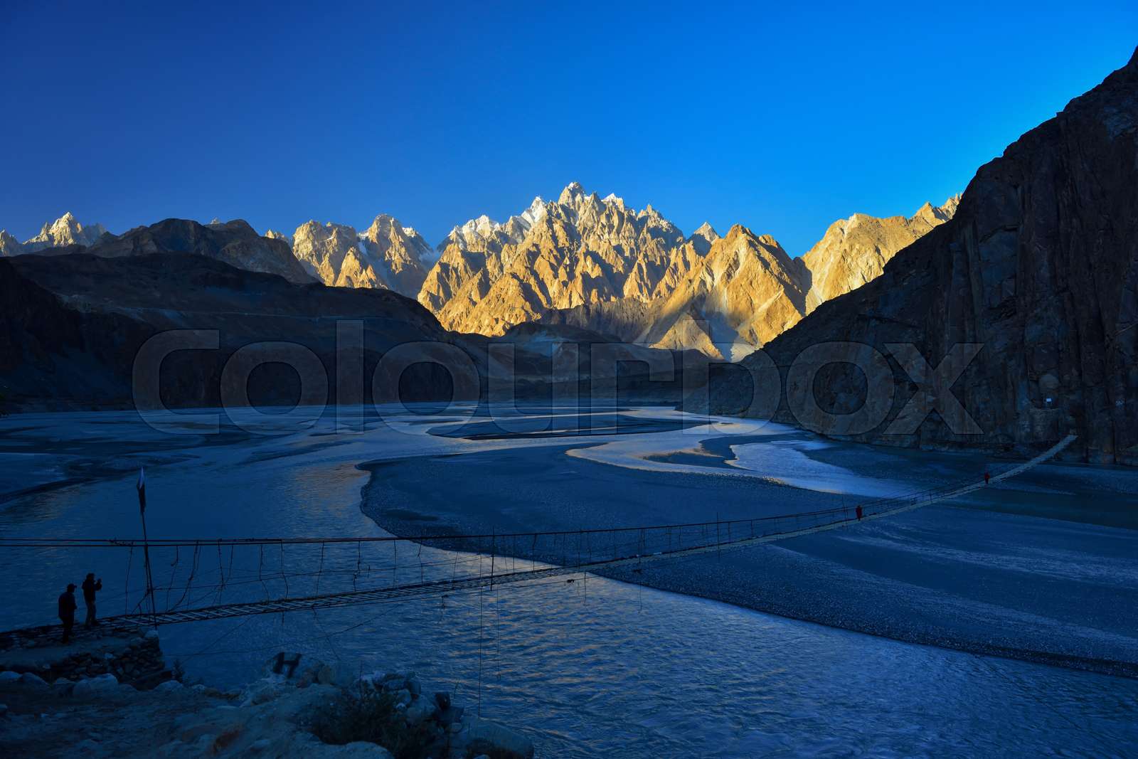 asien, landschaft, trekking | Stock Bild | Colourbox