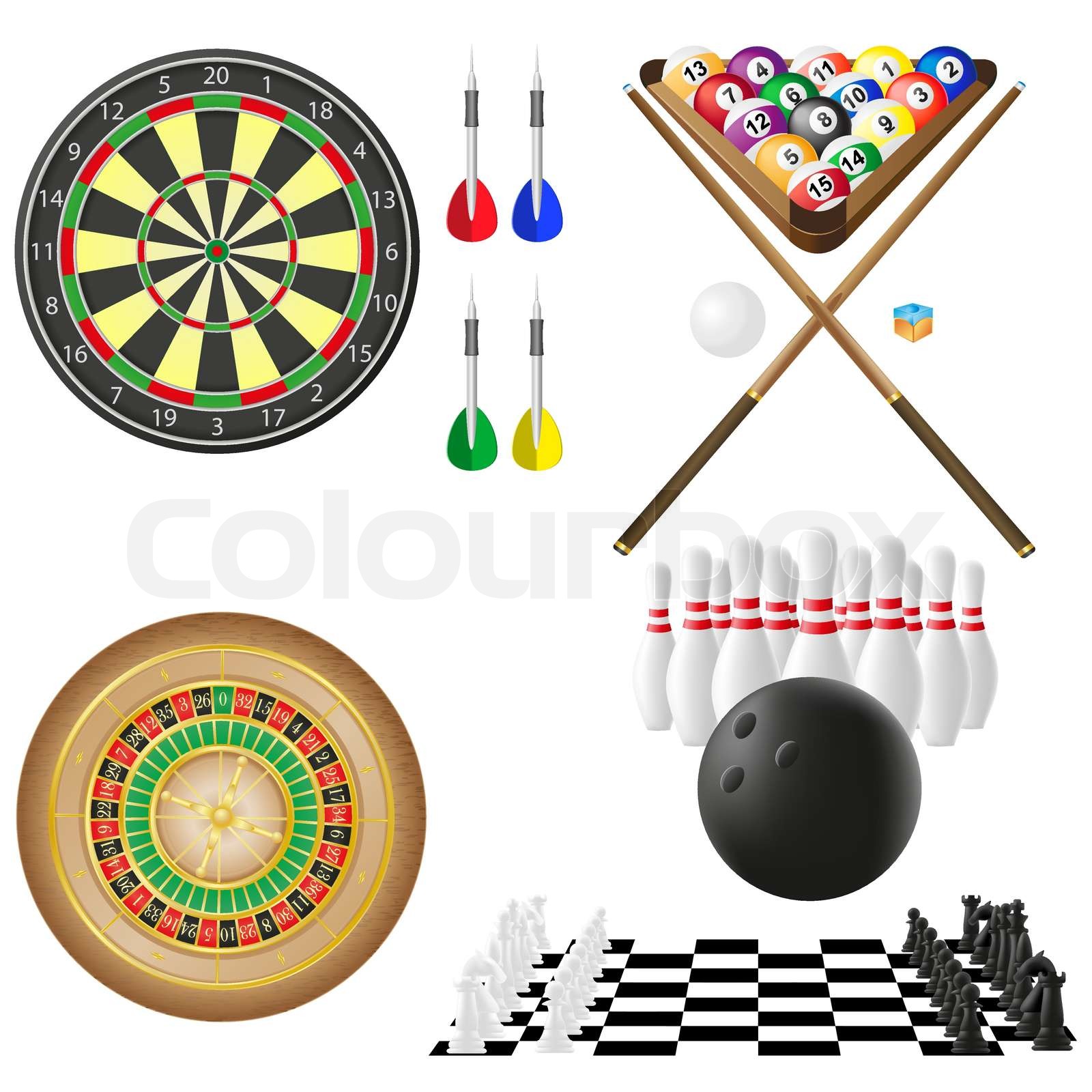 Symbol der Spiele für Freizeit-Vektor-illustration | Stock-Vektor ...