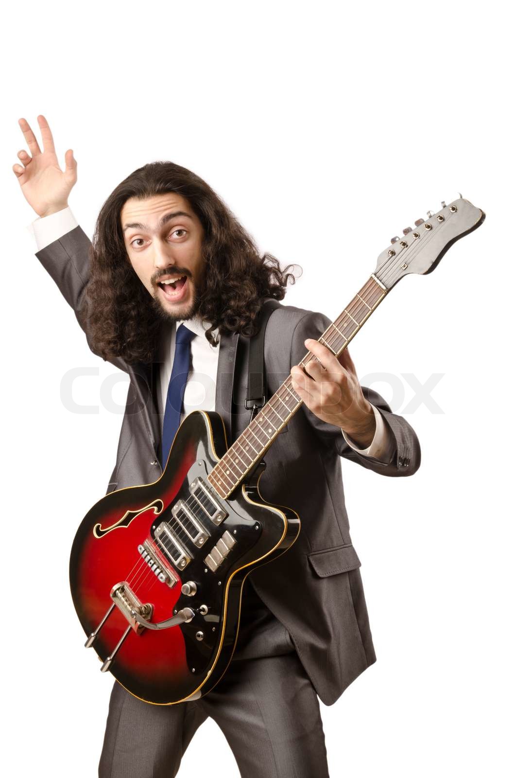 rocker, singer, band | Stock Bild | Colourbox