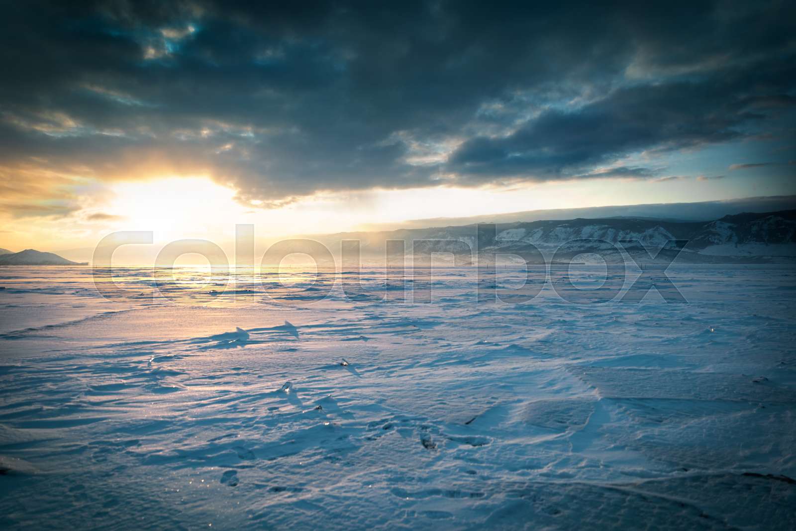 Curkut bay and Baikal lake | Stock image | Colourbox