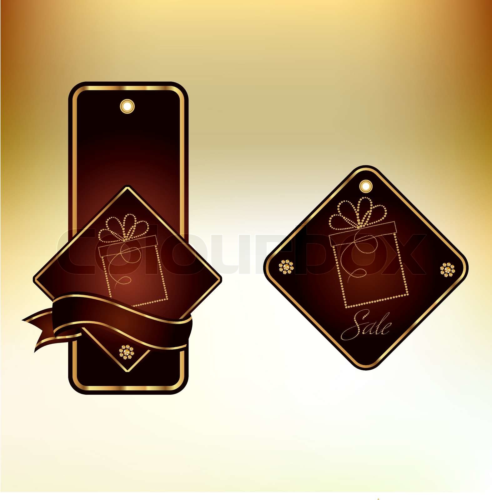 Luxury label | Stock vector | Colourbox