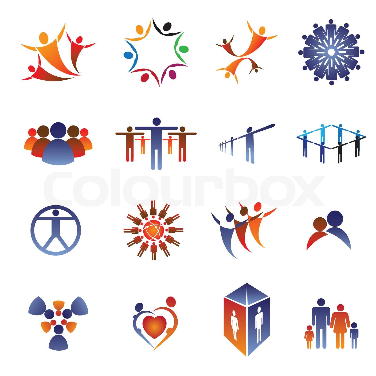 Sammlungssatz Icons und Design-Elemente im Zusammenhang mit ...