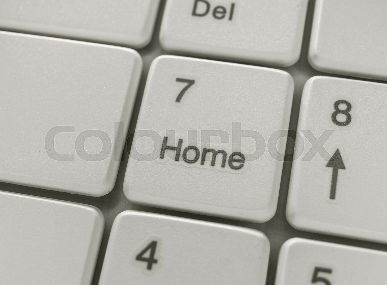 Close up Laptop keyboard | Stock image | Colourbox