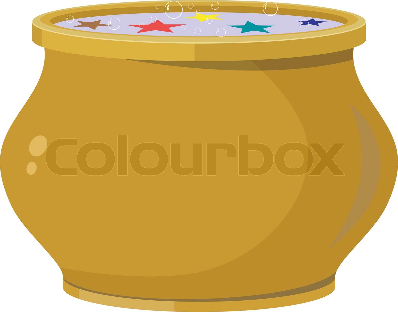 Magic pot EPS10 | Stock vector | Colourbox