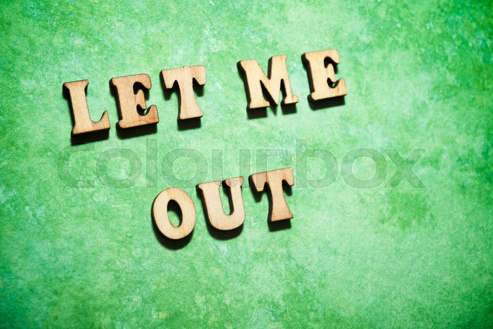 Let me out | Stock image | Colourbox