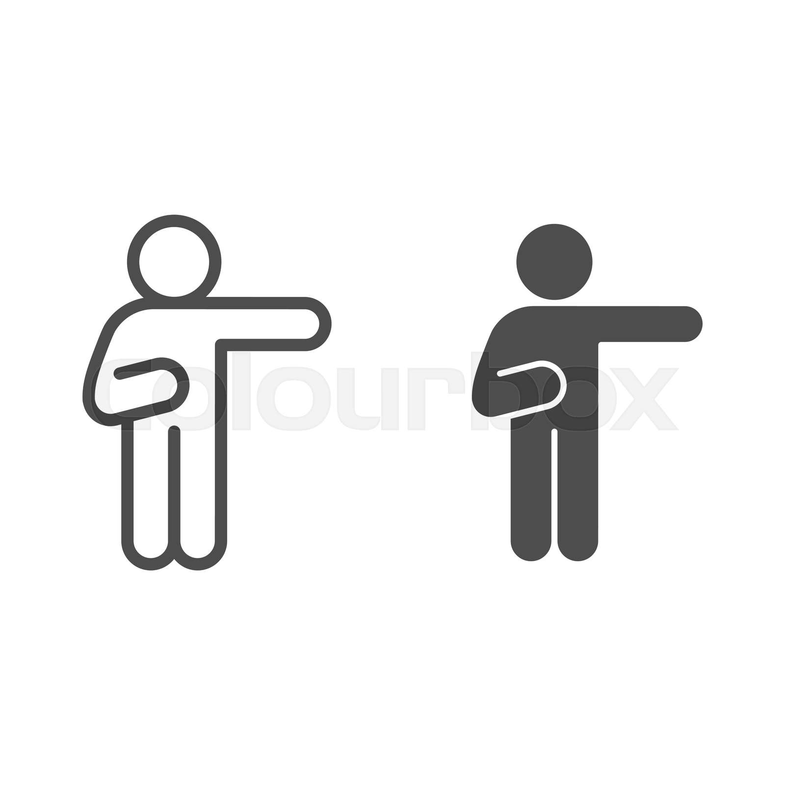 Person Pointing Icon