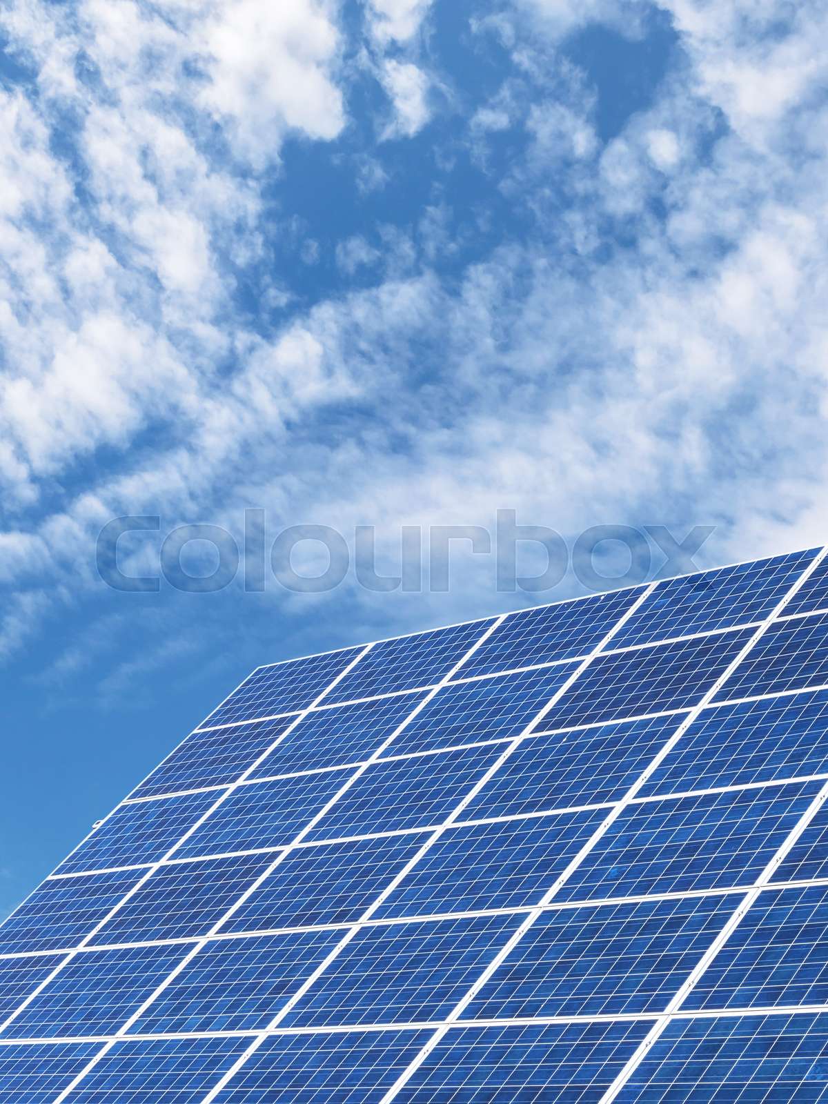 Solar panels | Stock image | Colourbox