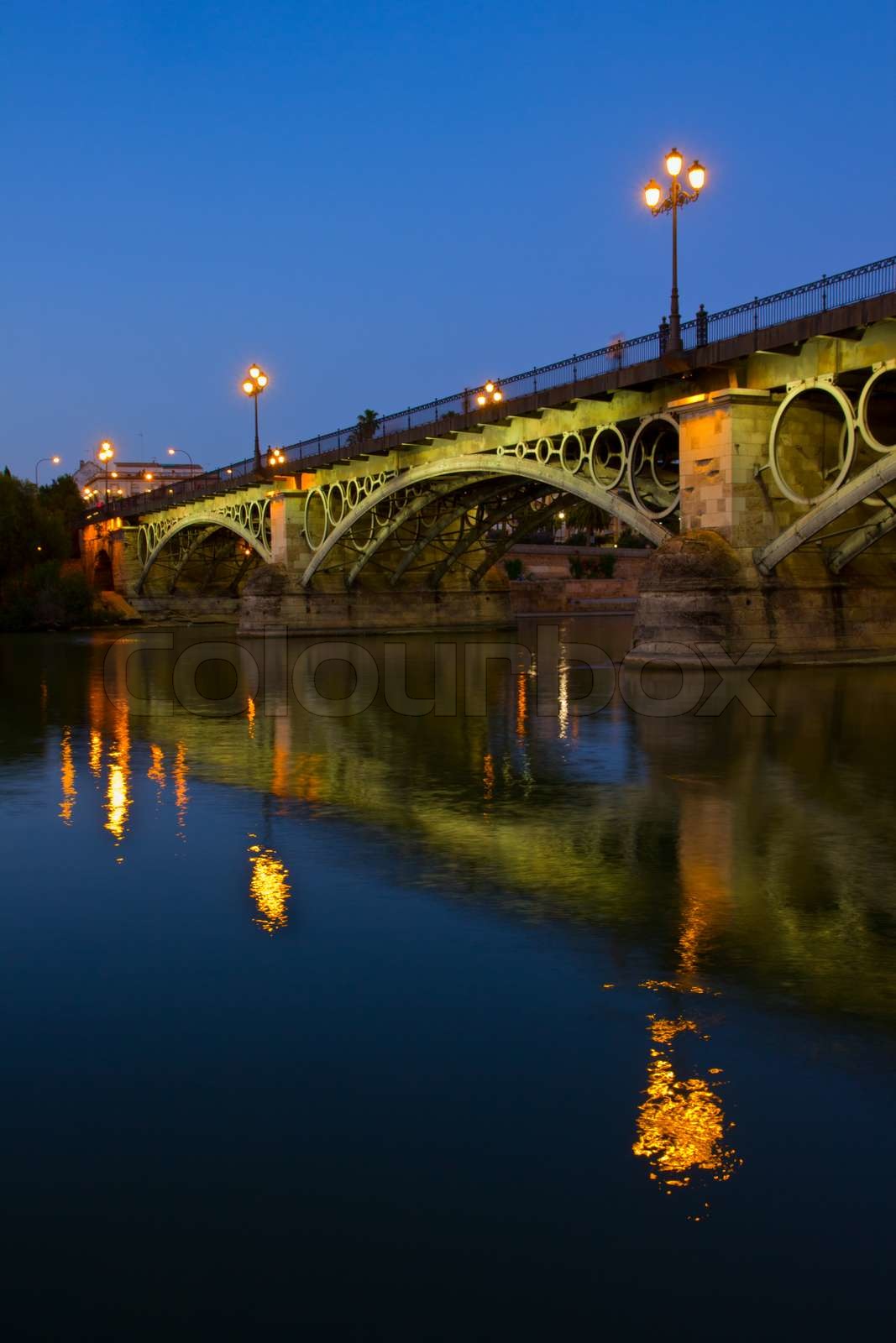 Triana Bridge,Seville, Spain | Stock image | Colourbox