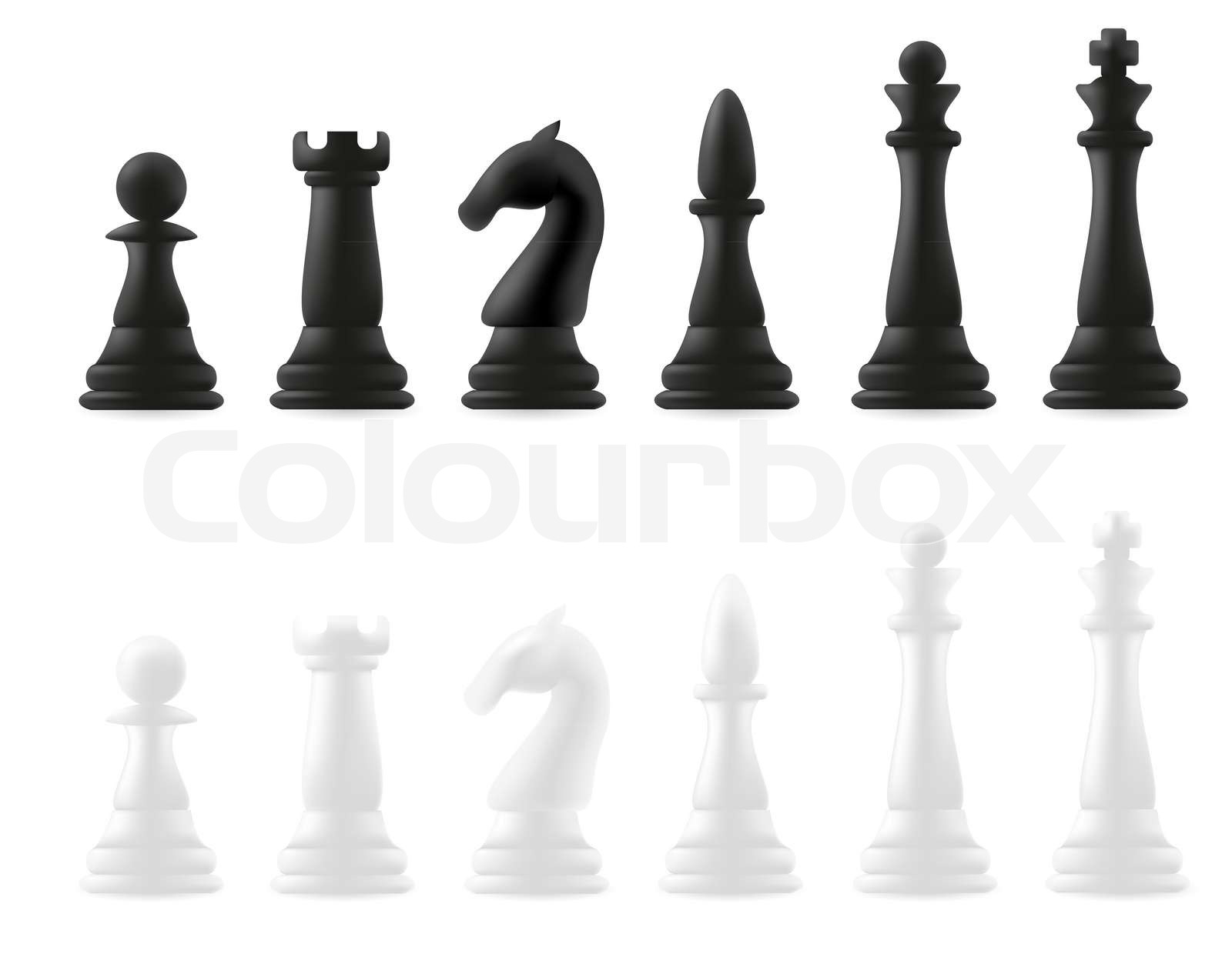 schach, herangehensweise, turm | Stock Bild | Colourbox