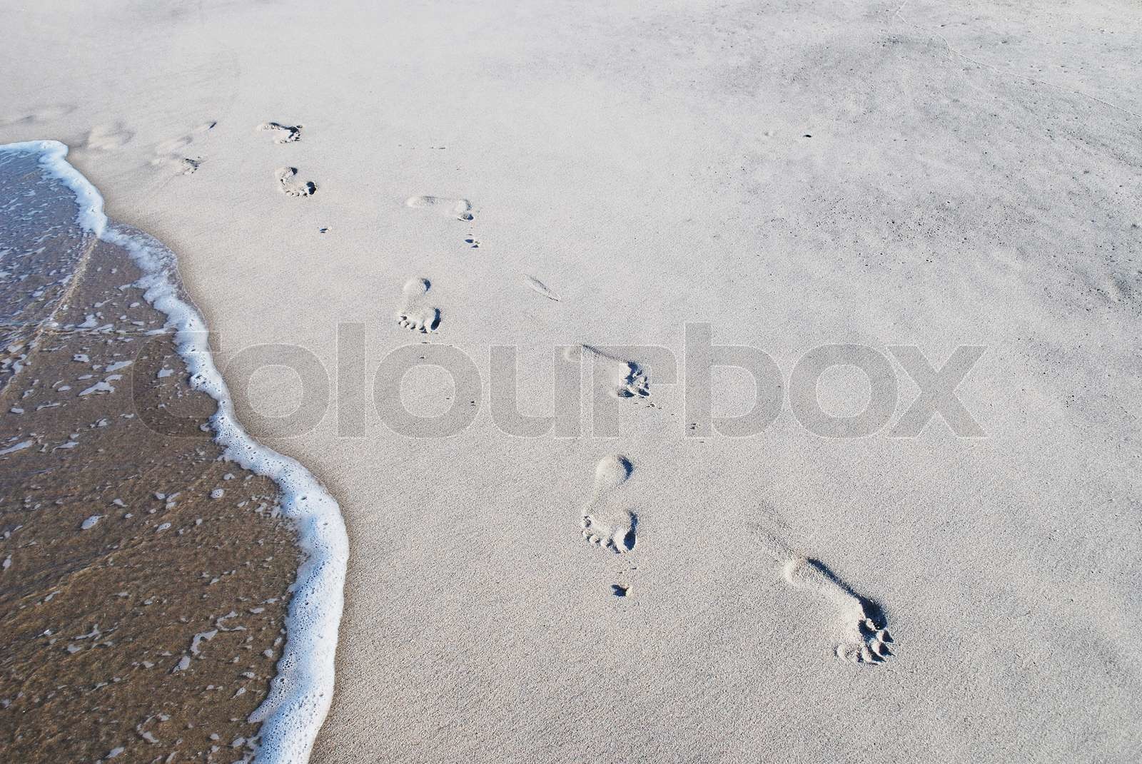 footprint | Stock image | Colourbox