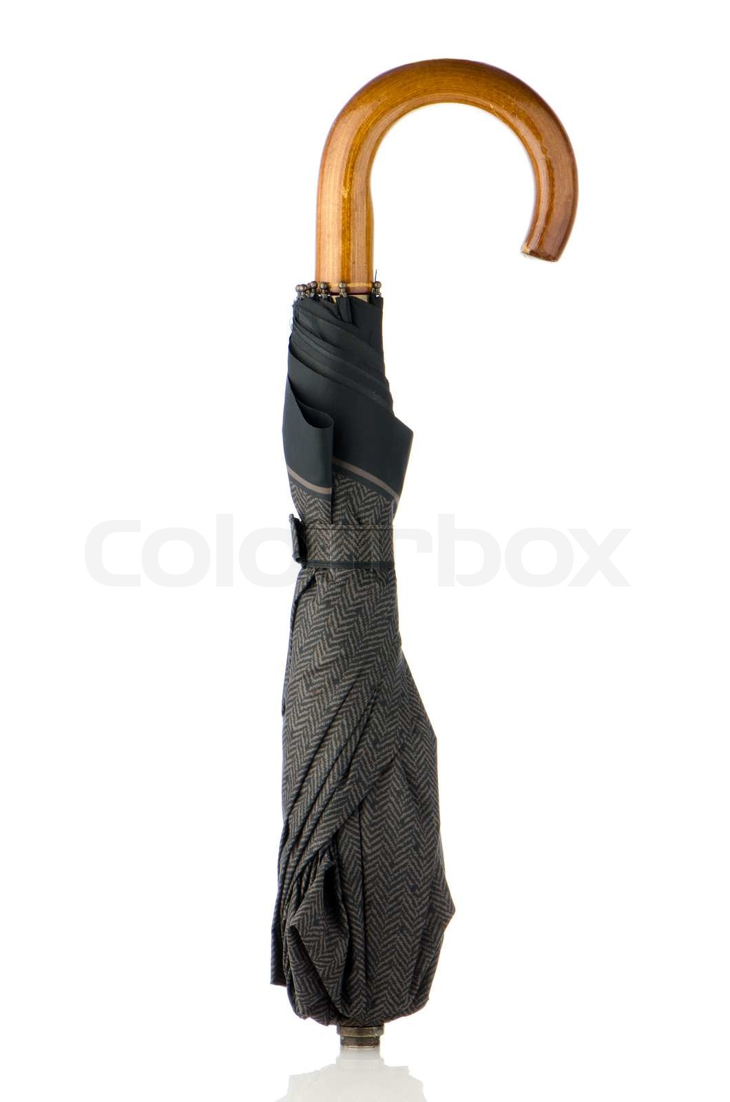 Closed umbrella | Stock image | Colourbox