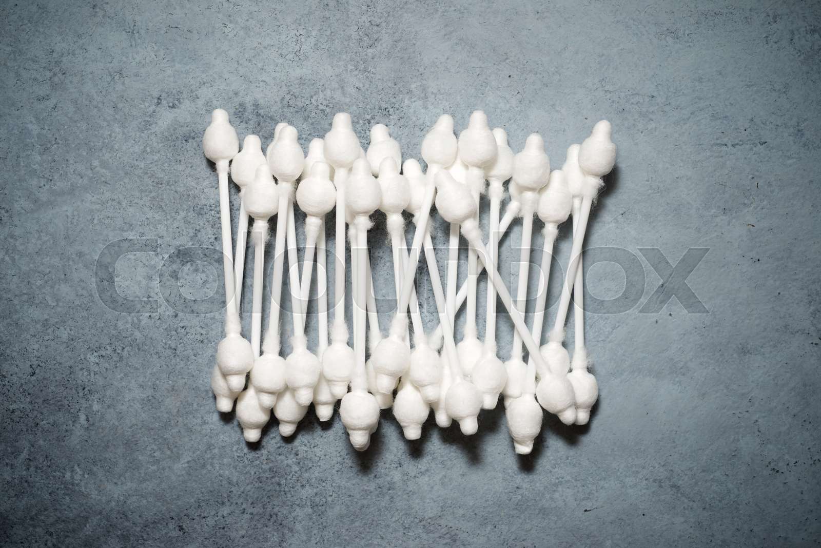 Ear swabs view | Stock image | Colourbox