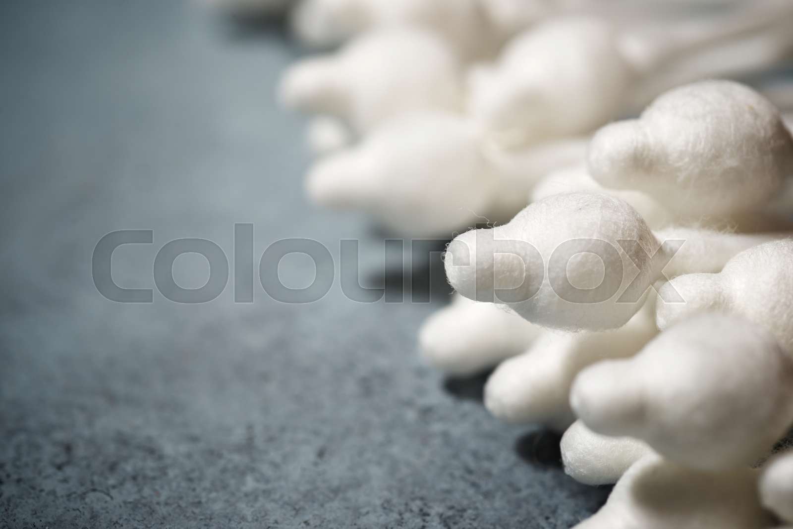 Ear swabs view | Stock image | Colourbox