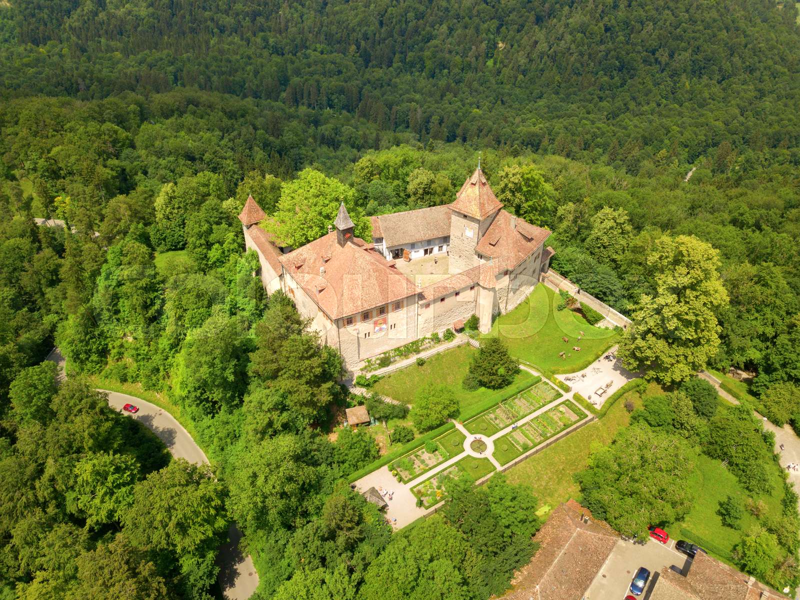 Kyburg castle | Stock image | Colourbox