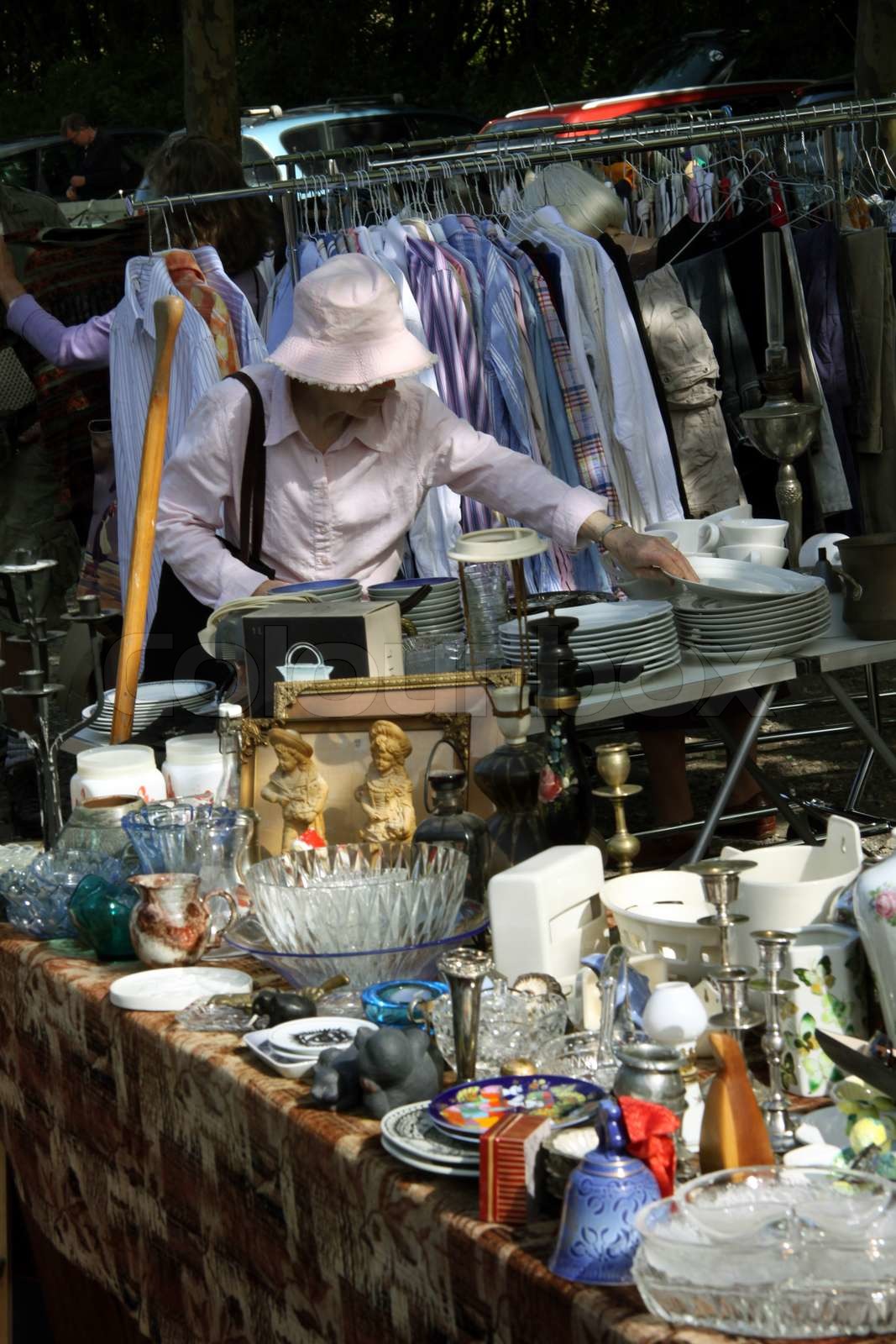 Loppemarked | Stock foto | Colourbox