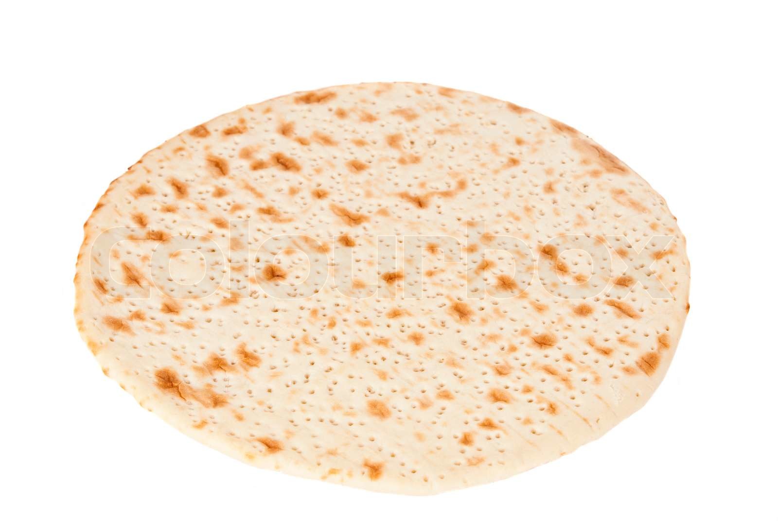 Raw pizza base | Stock image | Colourbox