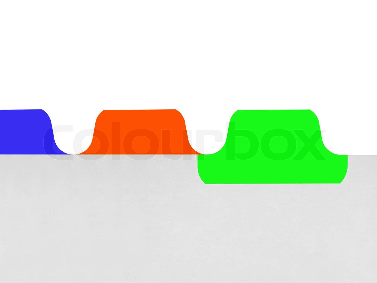 File Dividers | Stock image | Colourbox
