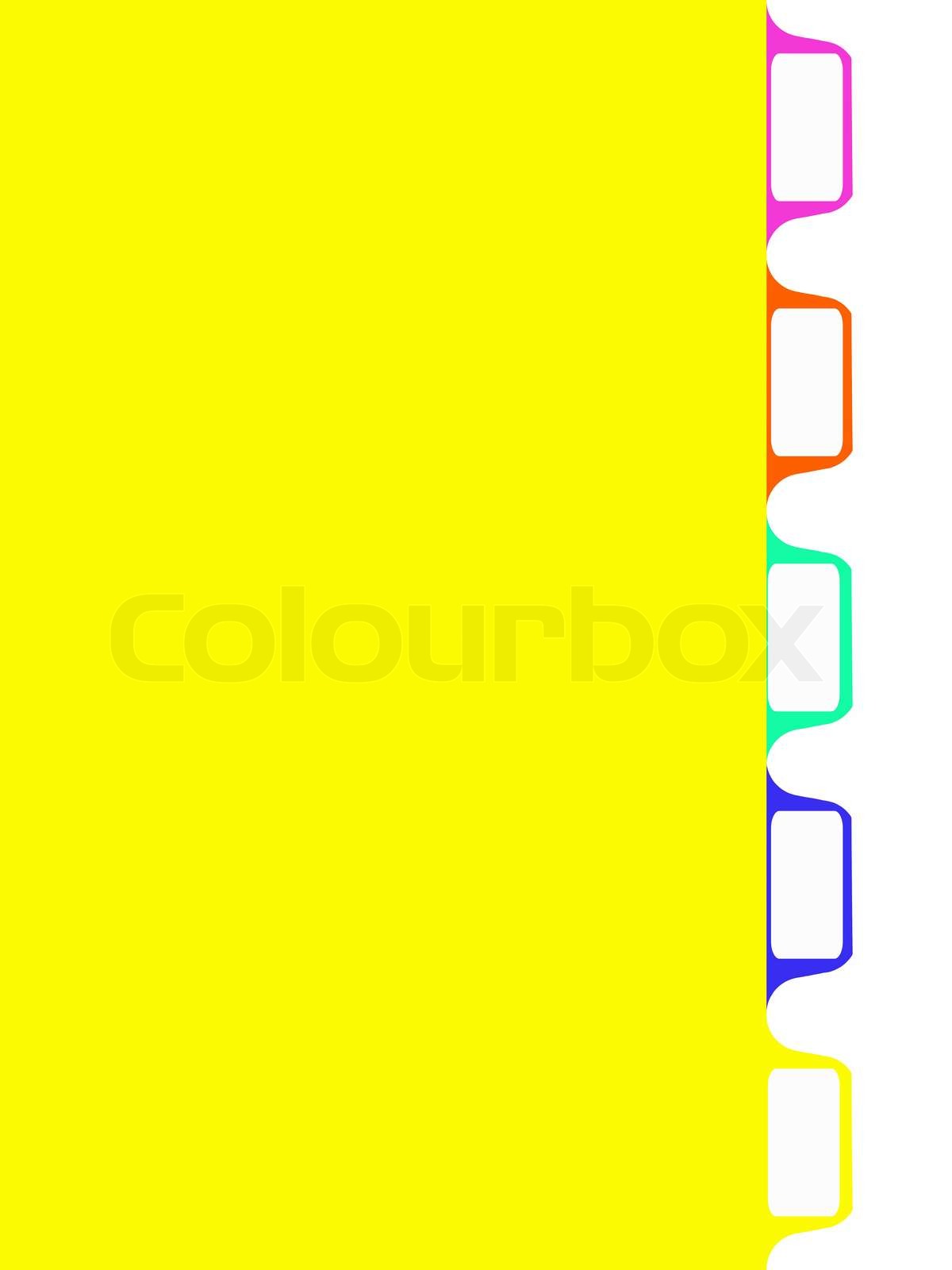 File Dividers | Stock image | Colourbox