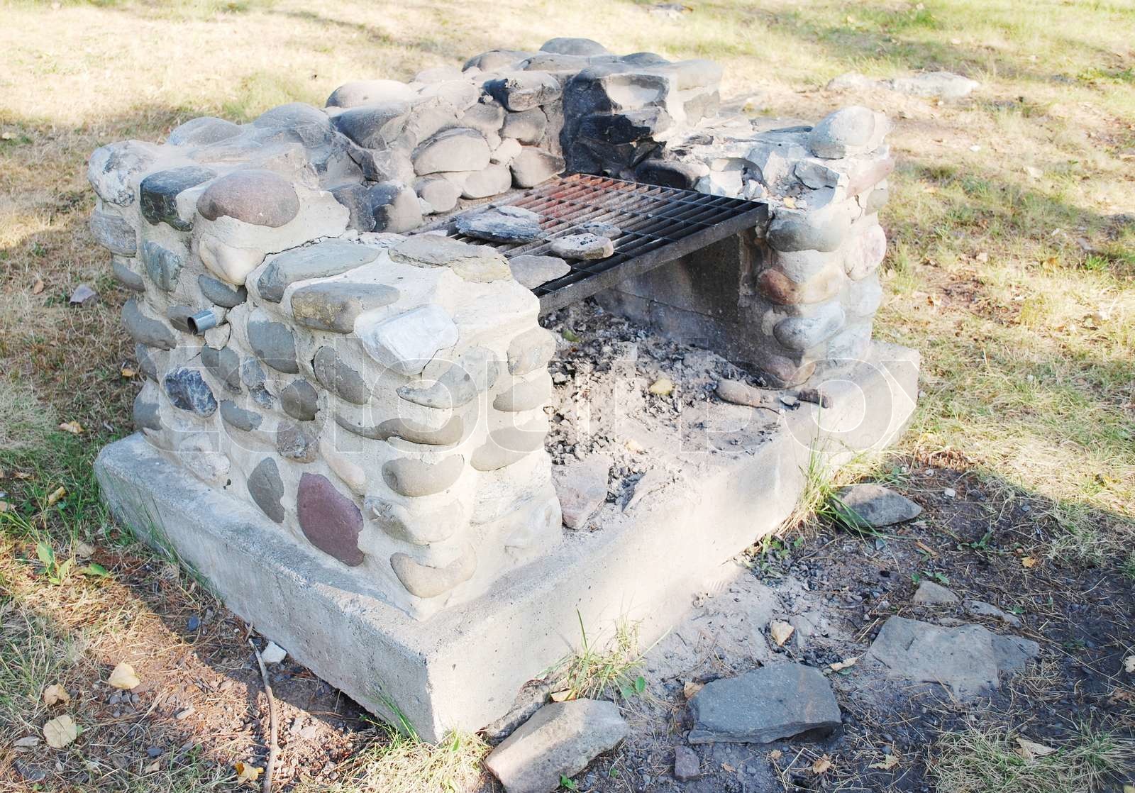 stone barbecue | Stock image | Colourbox