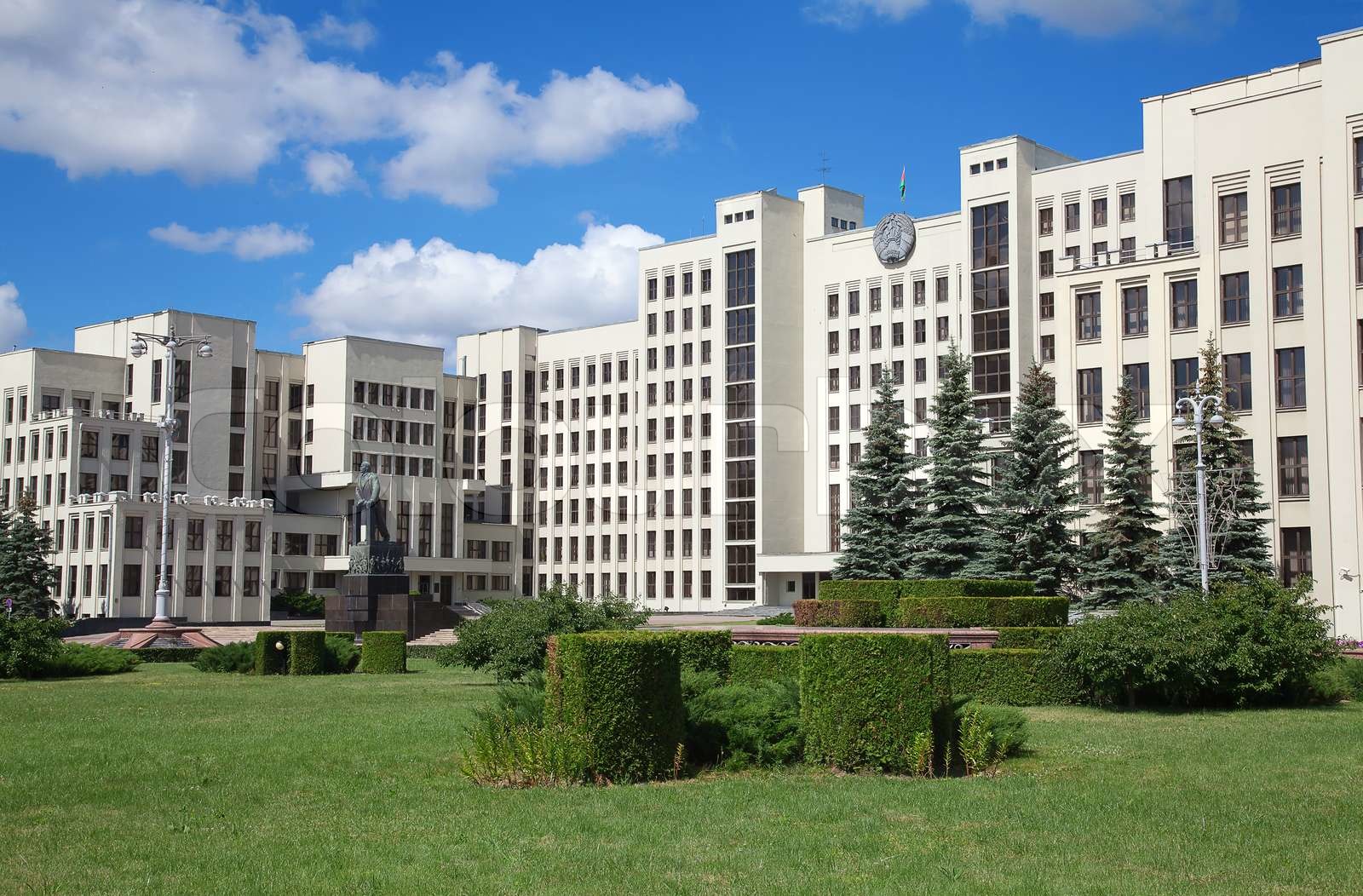 Parliament building in Minsk Belarus | Stock image | Colourbox