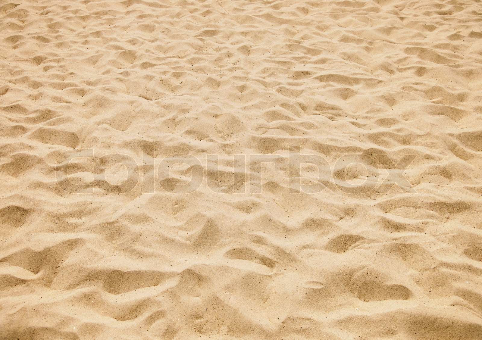 Textur Der Gelbe Sand Am Strand Stock Bild Colourbox