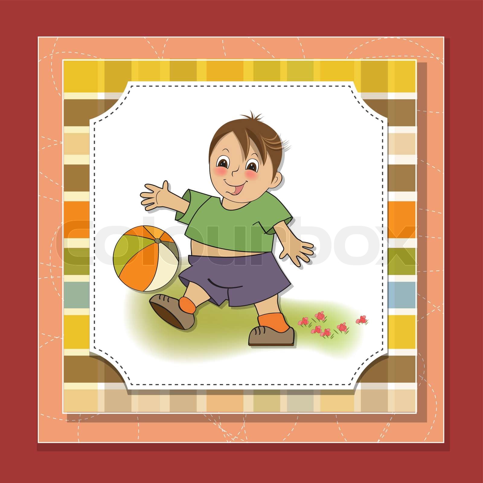 bold, tegning, lille | Stock vektor | Colourbox