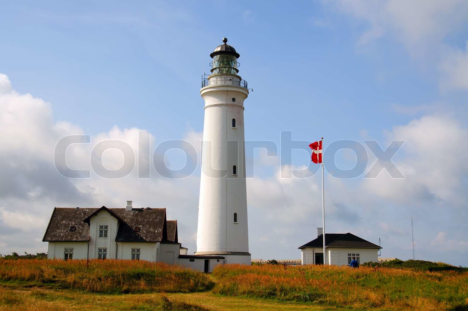 Danish lighthouse | Stock image | Colourbox