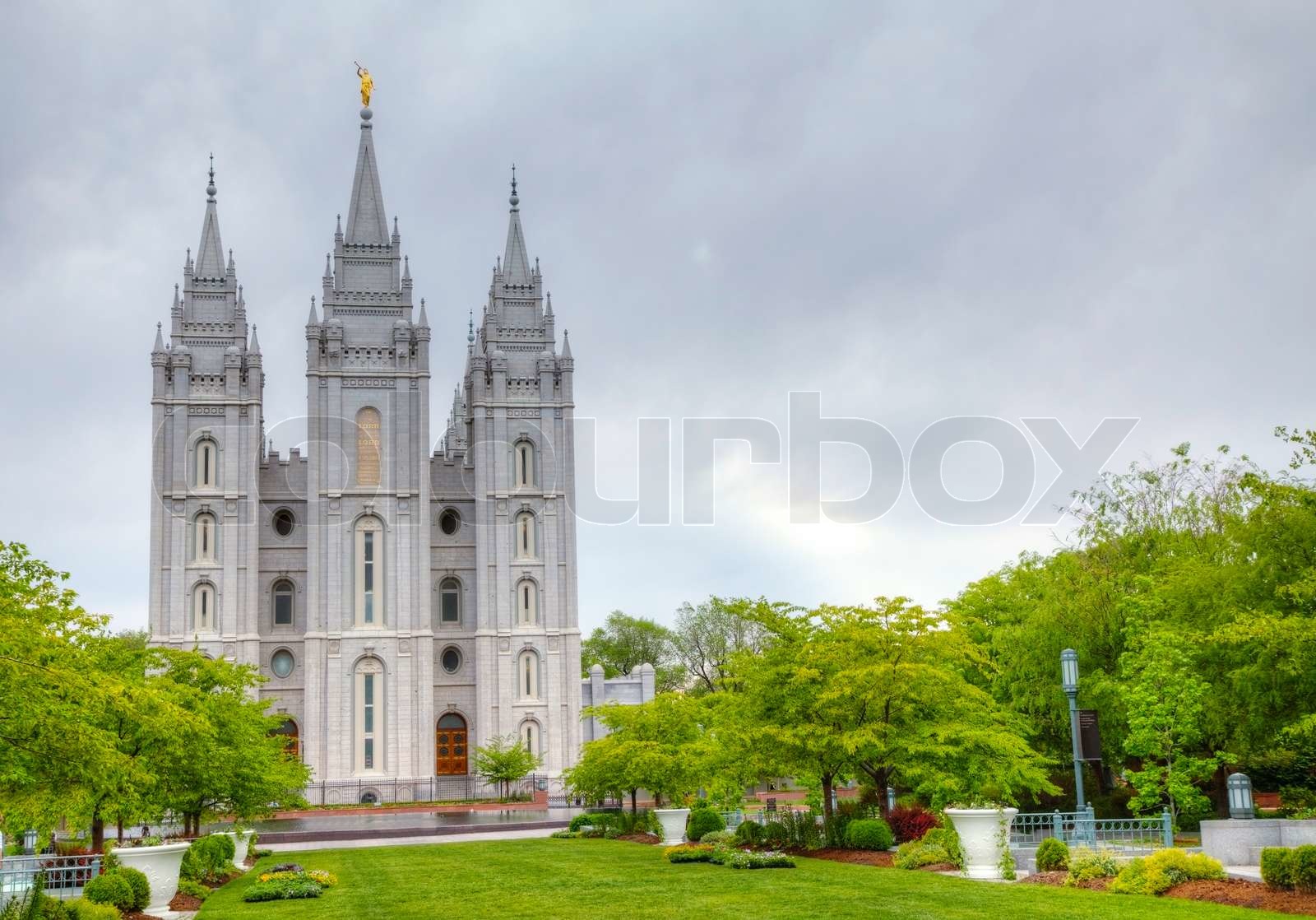 Mormonen Tempel in Salt Lake City, Ut | Stock Bild | Colourbox