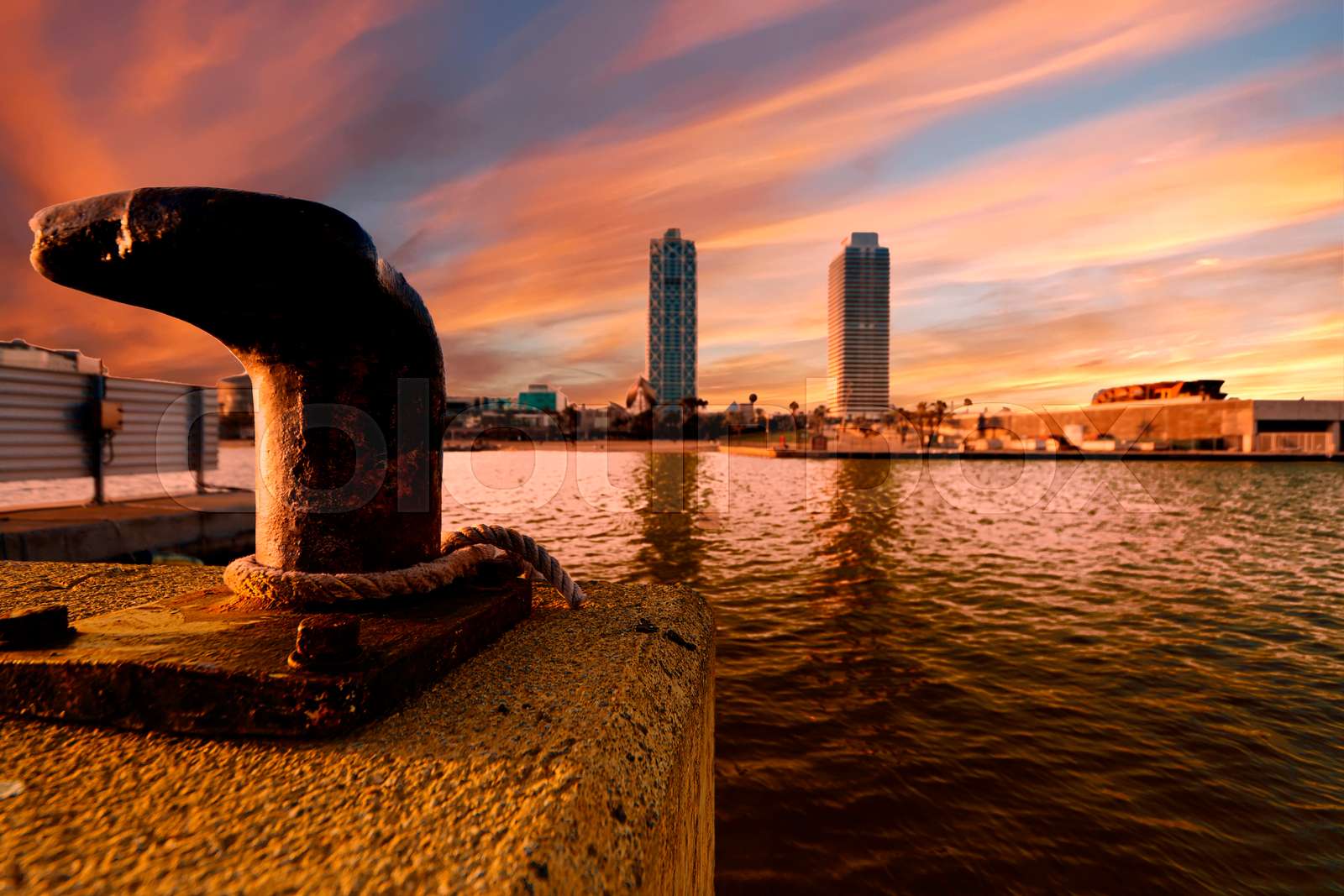 Olympic Port Espigon | Stock image | Colourbox