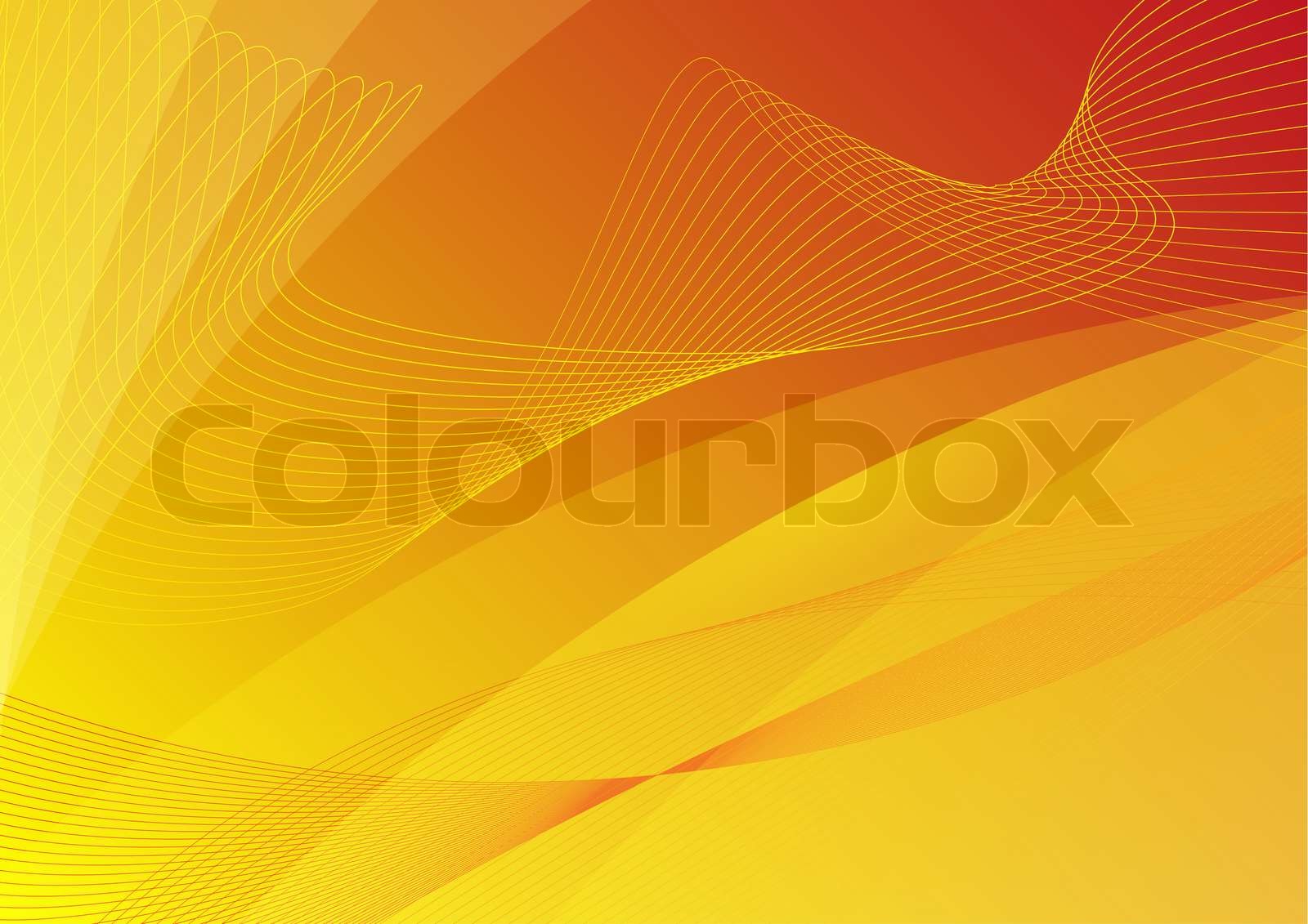 Abstract Orange Wavy Background Wallpaper | Stock image | Colourbox