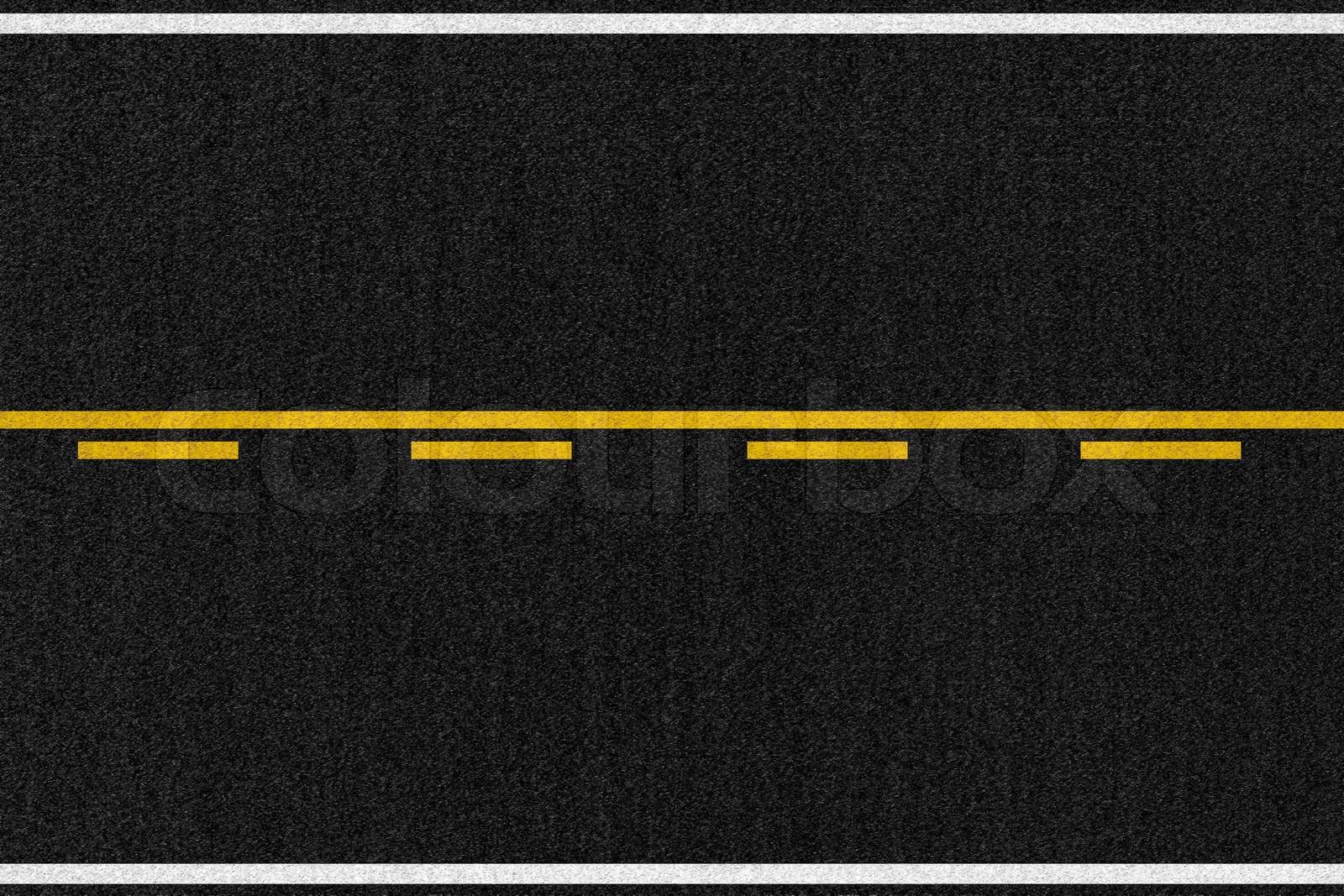 amerikanische Straße Asphalt Textur | Stock Bild | Colourbox