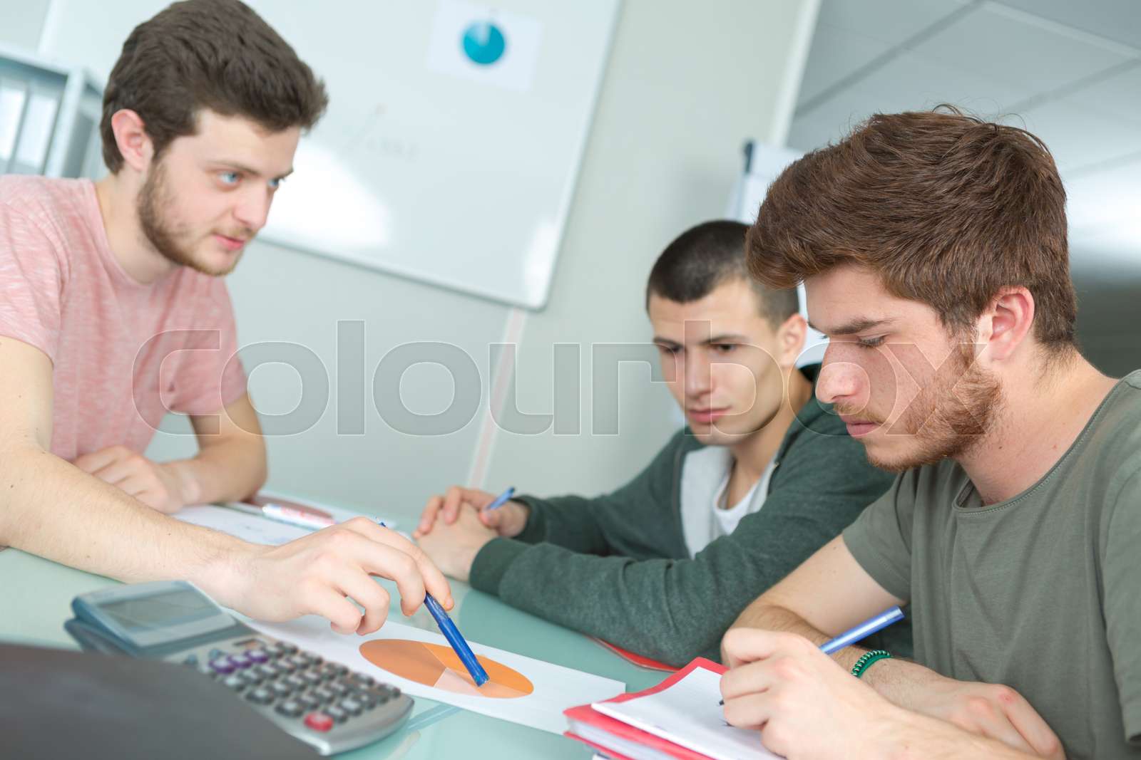 students in class | Stock image | Colourbox