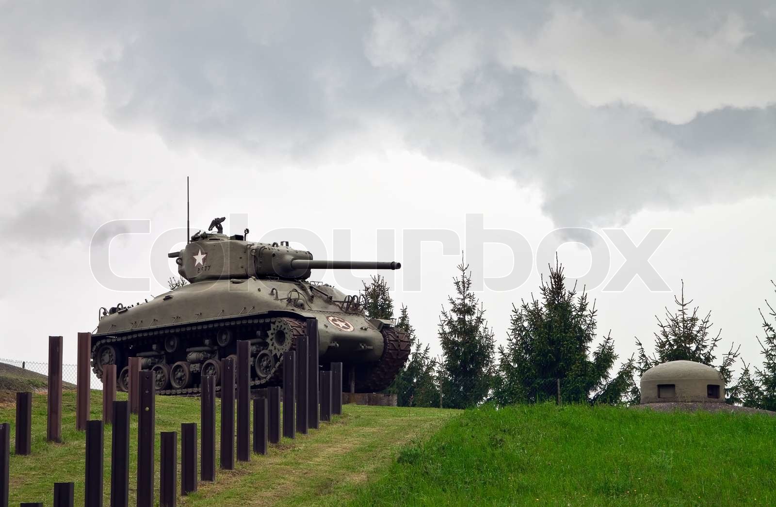 The Maginot Line was a line of concrete fortifications, tank obstacles ...