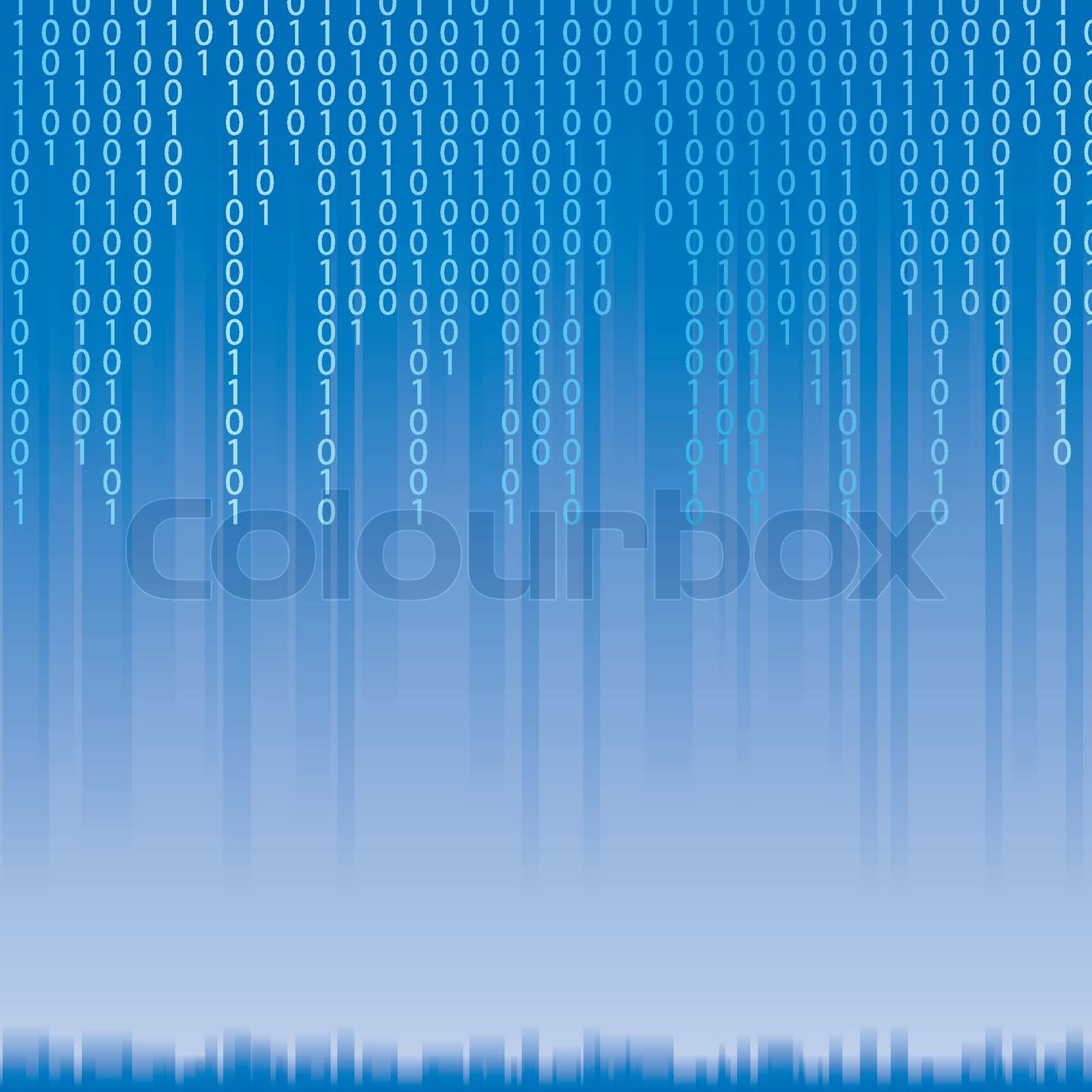 binär, code, programmieren | Stock-Vektor | Colourbox