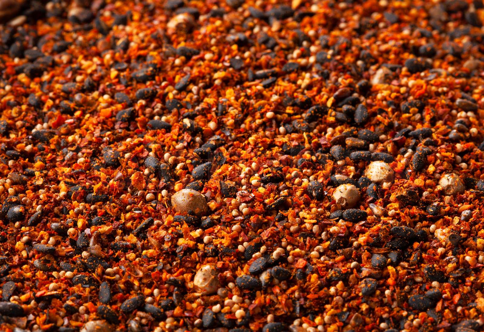 Shichimi pepper.Blend of seven spices | Stock image | Colourbox