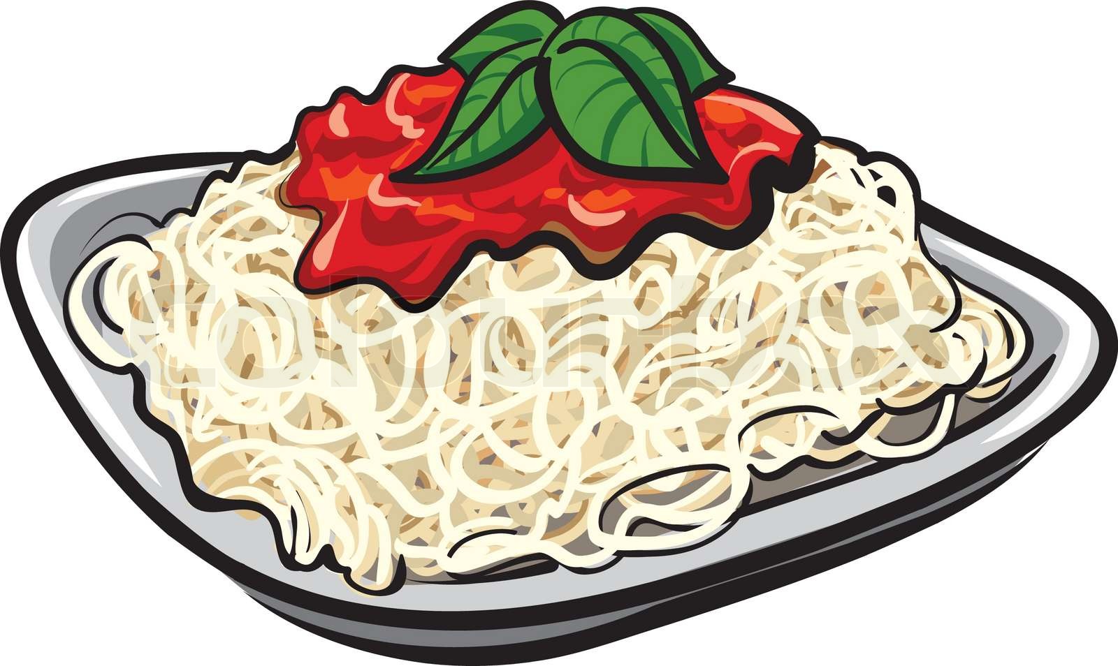 Spaghetti Noodles Clipart