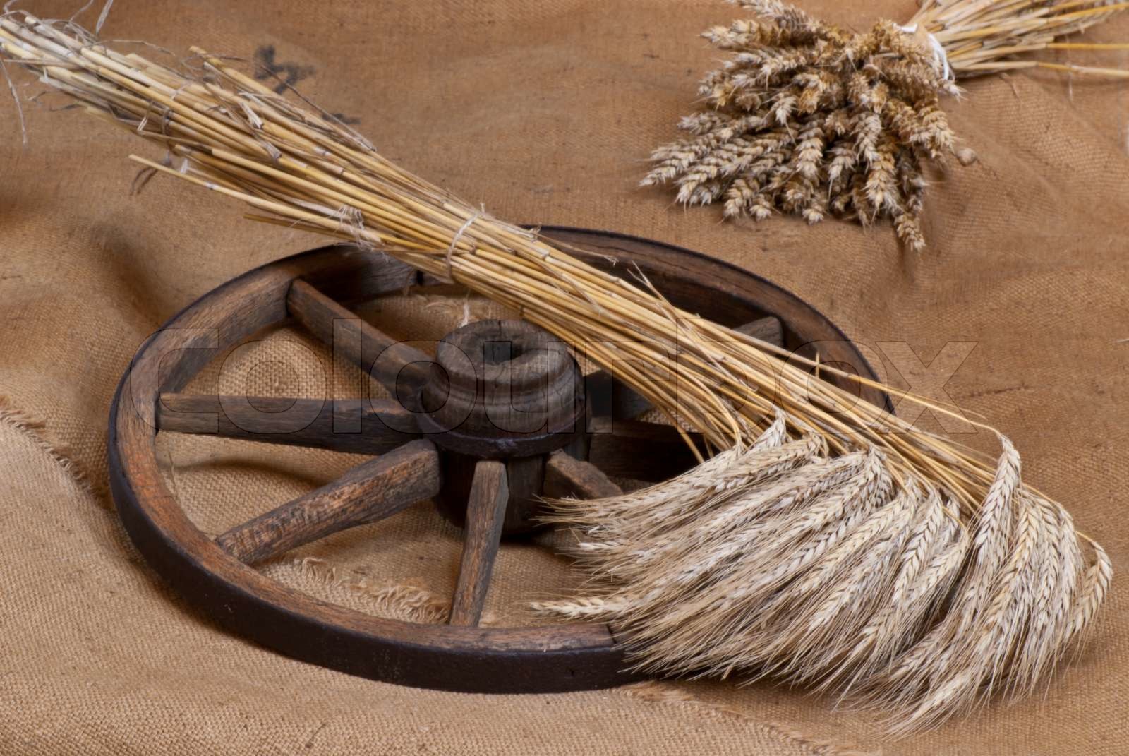 wheel, felloe, used | Stock image | Colourbox