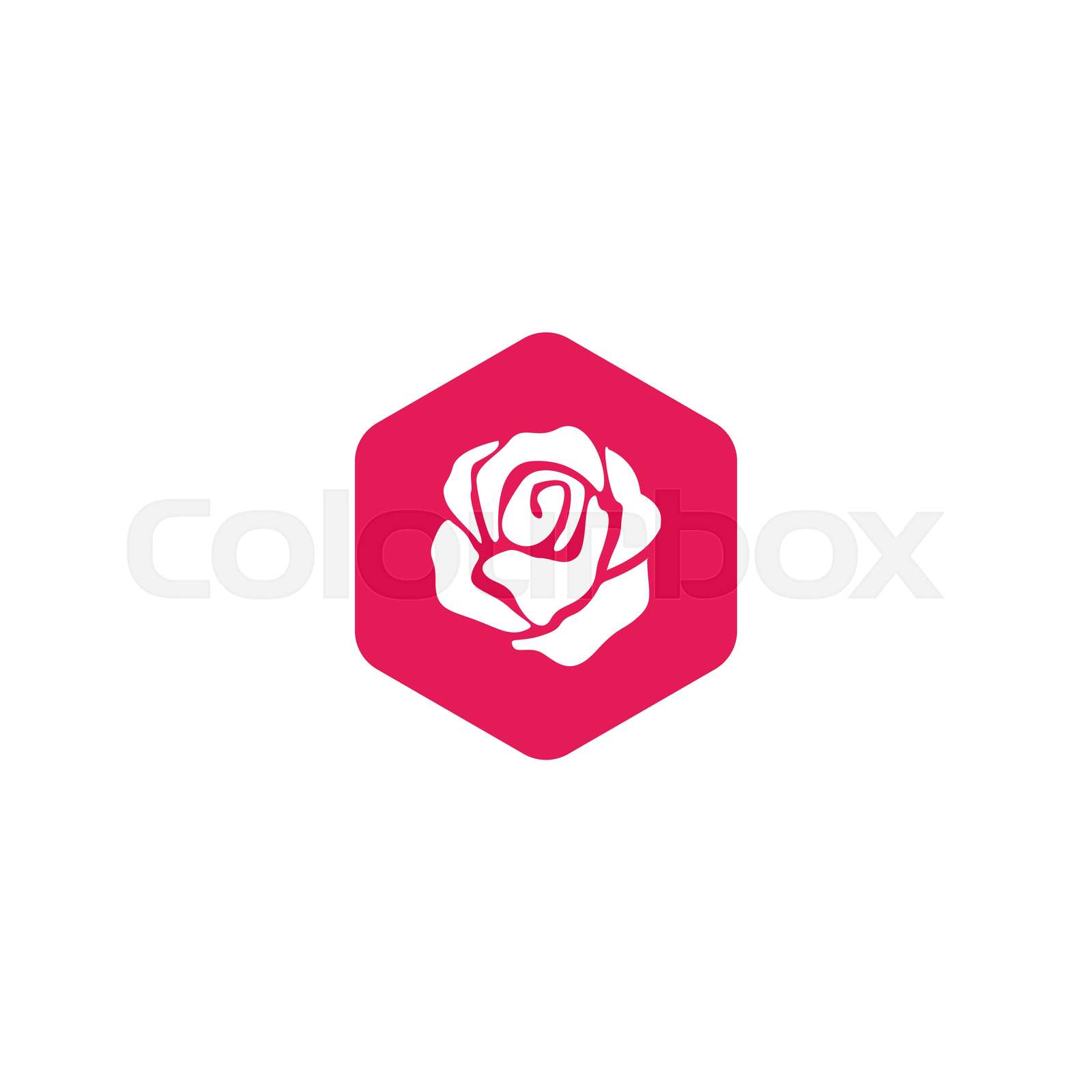 Rose icon design template vector isolated | Stock vector | Colourbox
