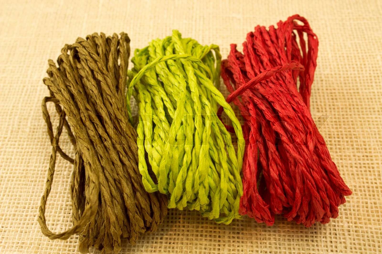 paper rope | Stock image | Colourbox
