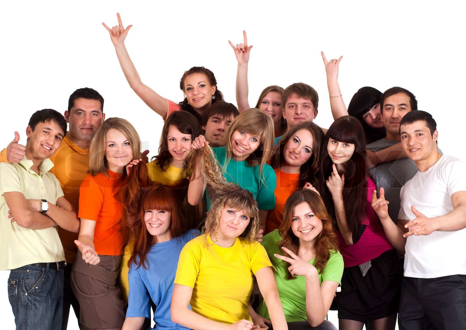 They are happy | Stock image | Colourbox