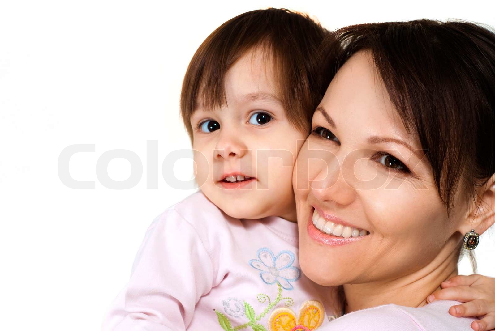 gute Frau mit einer Tochter | Stock Bild | Colourbox