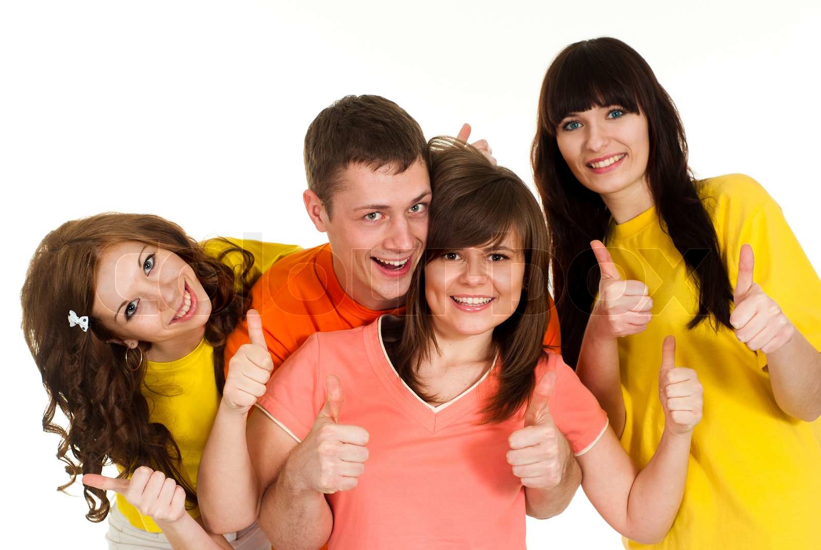 Best friends have a relax | Stock image | Colourbox