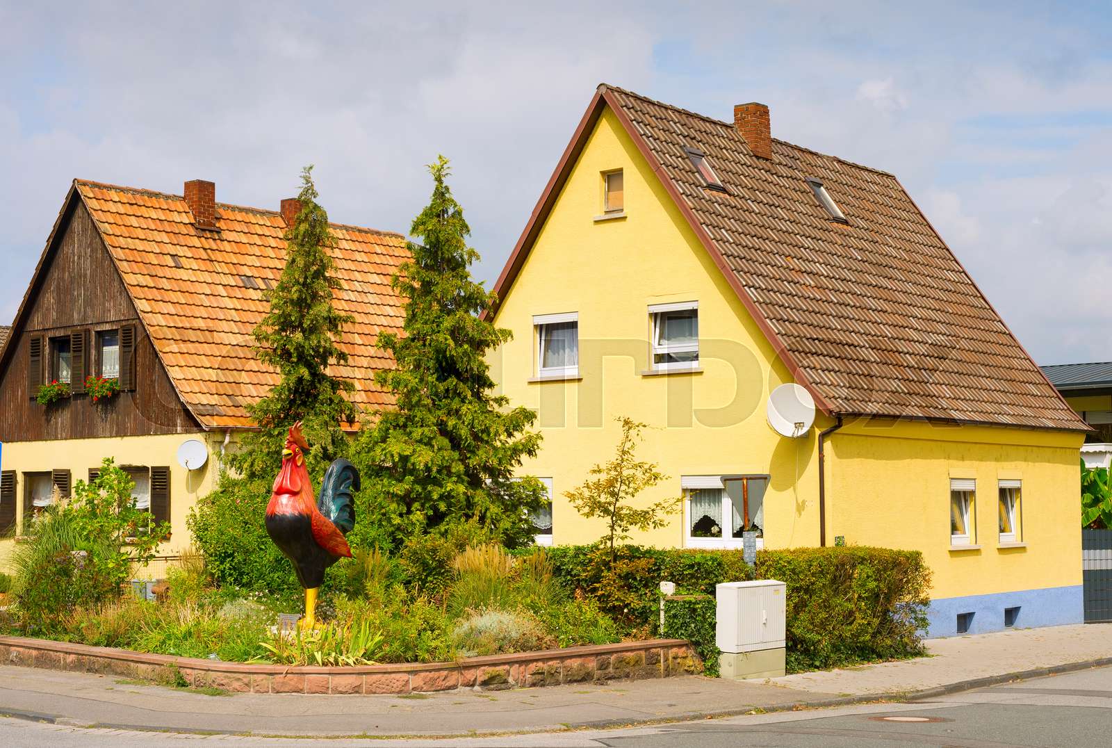 Traditional German village architecture | Stock image | Colourbox