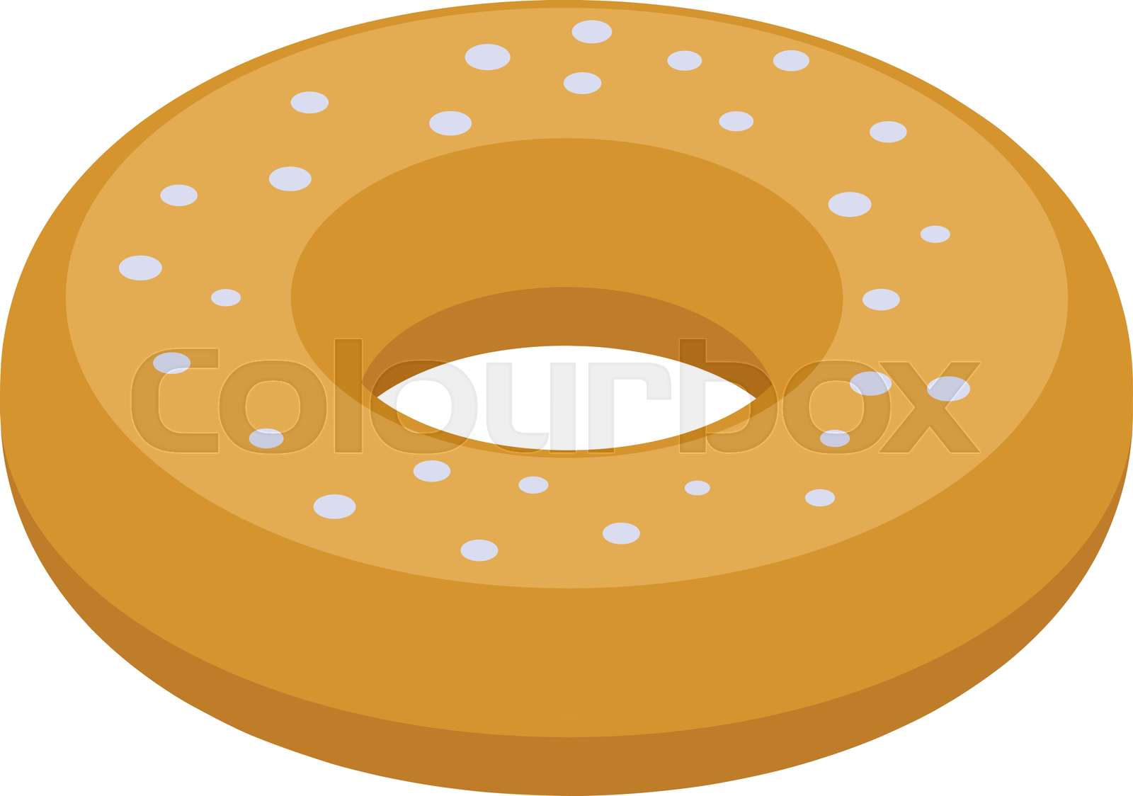 süßigkeit, krapfen, icon | Stock-Vektor | Colourbox