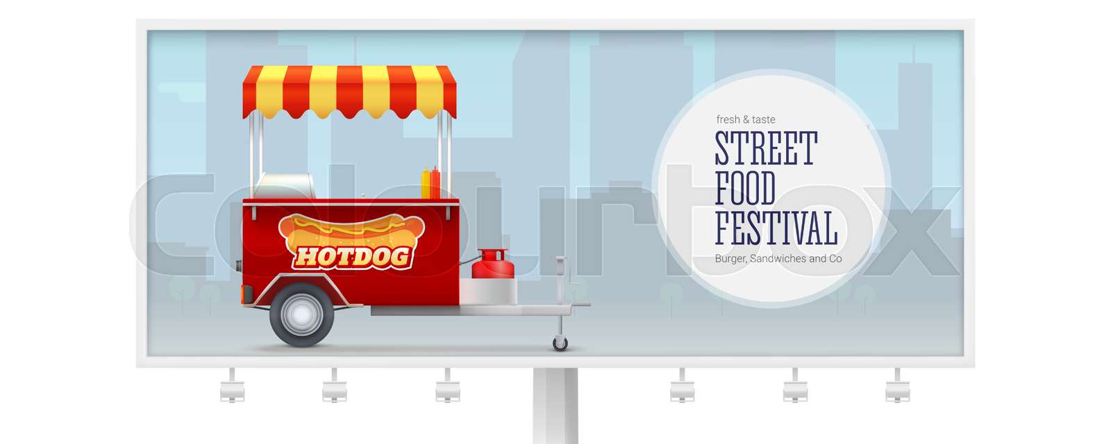 Billboards Advertising Food